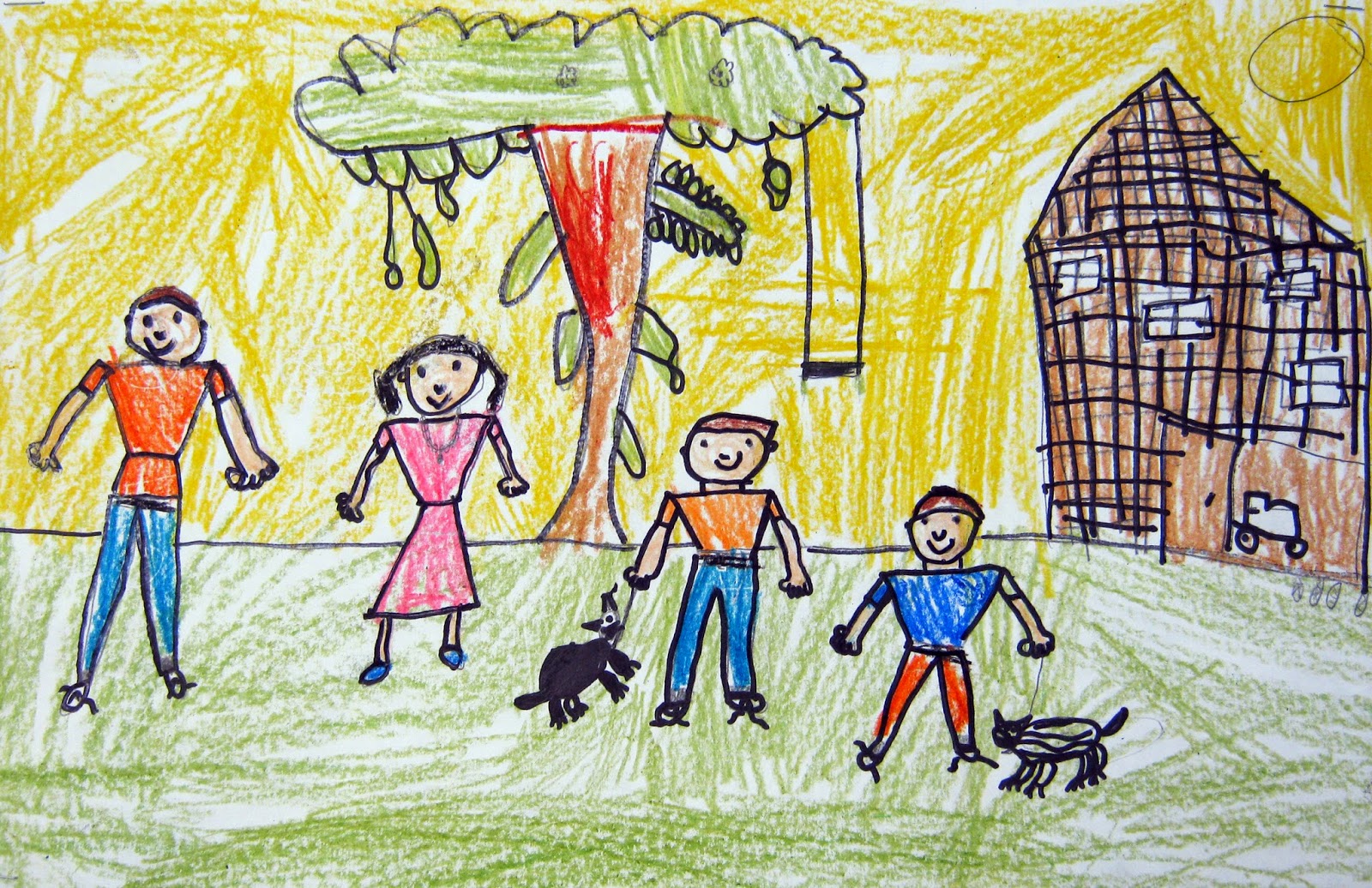 Mrs. Levine's Art Room : FIRST GRADE . . . Happy Parents' Day!