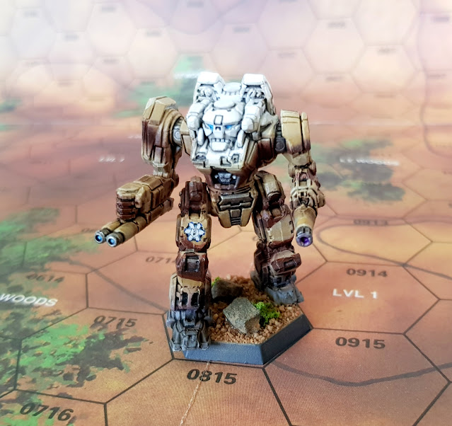Old School Gaming: BattleTech: Ghost Bear Command Star TO-DONE!!!
