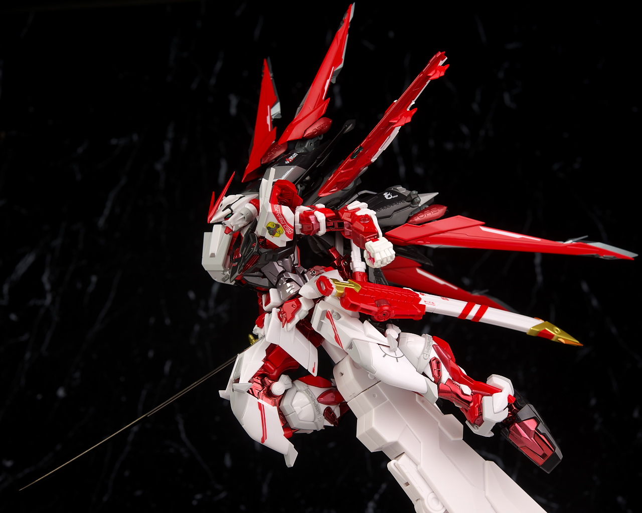 GUNDAM GUY: METAL BUILD Gundam Astray Red Frame + Flight Unit Option ...