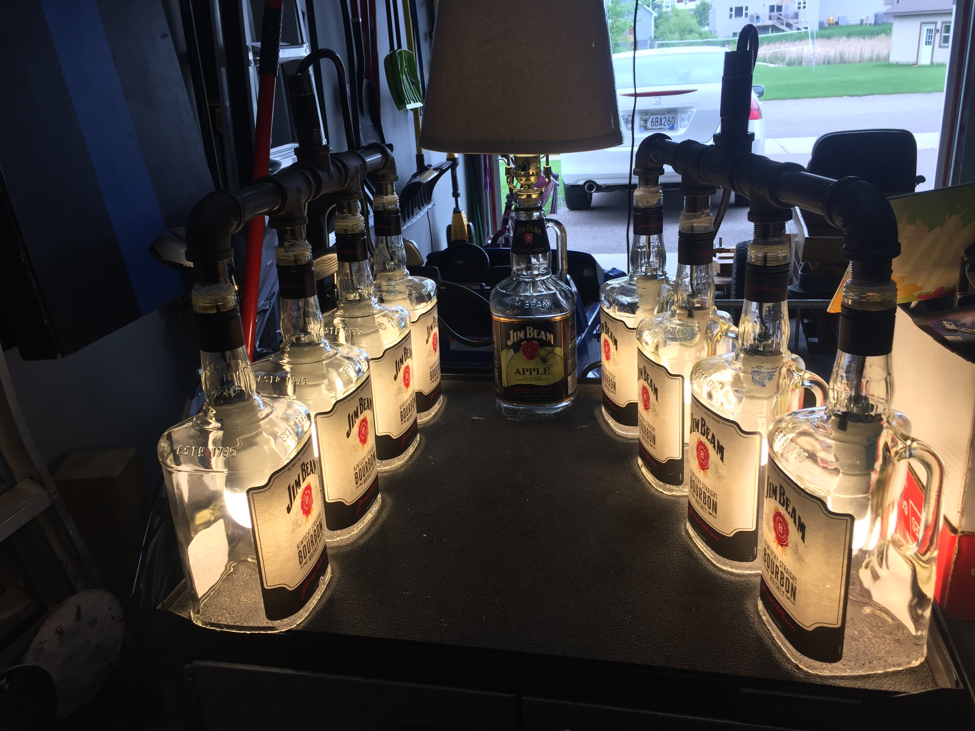 Adam's Handywork: Bar lights