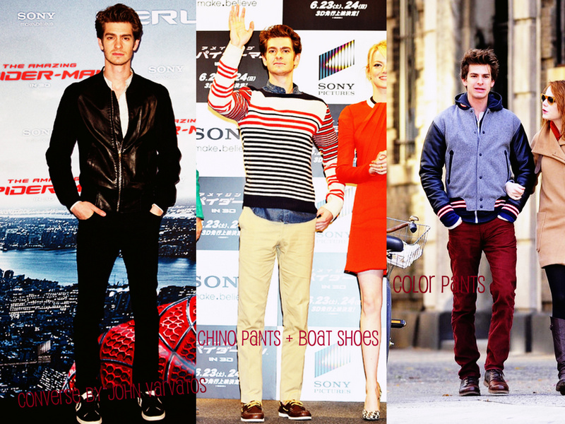 Mini doses de informações: Andrew Garfield Style
