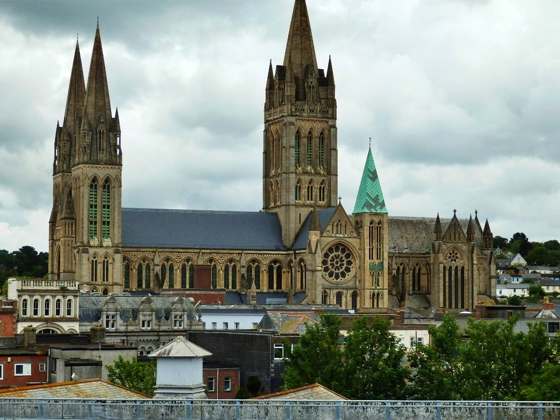 Mike's Cornwall: Truro and Truro Cathedral, Cornwall