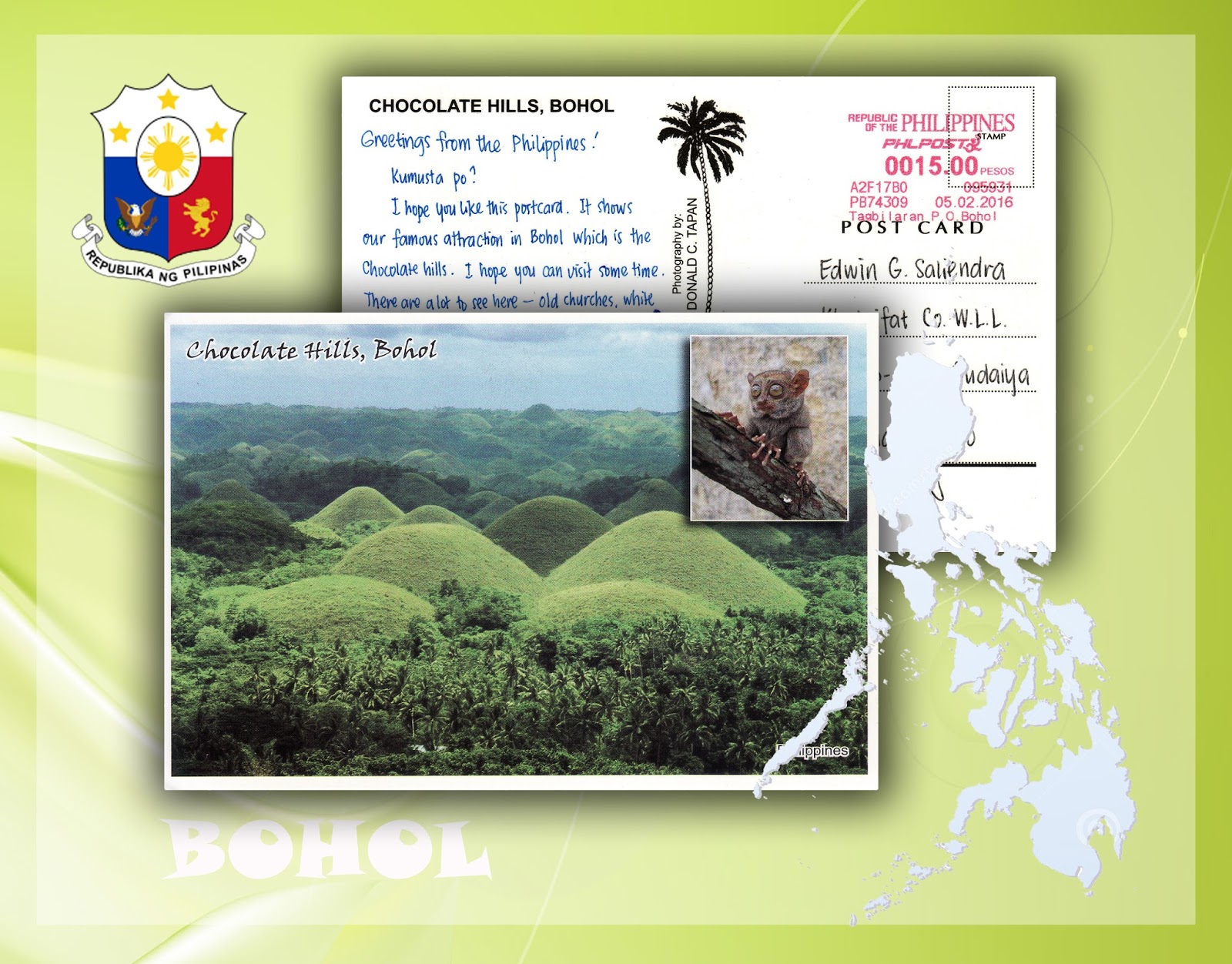 Postcards from my Mailbox: Philippine Metered-Stamped Postcards