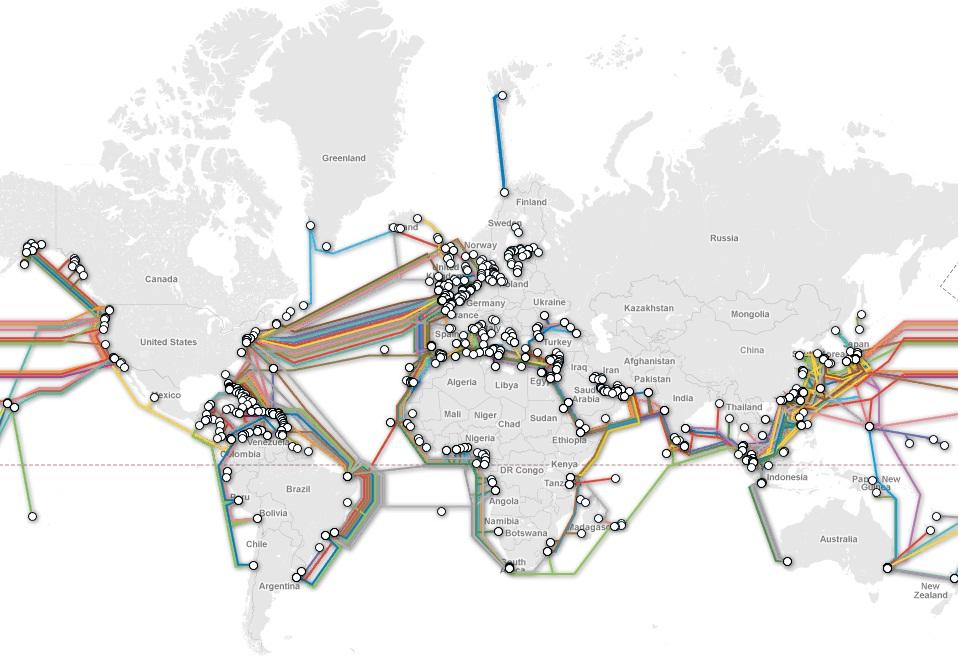 The Netizens: How do continents get connected to the Internet
