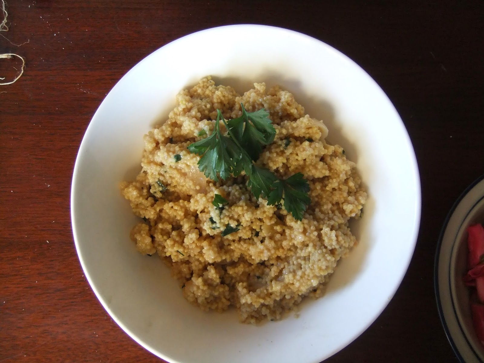 Cuisine Macrobiotique: THE JOY OF MILLET