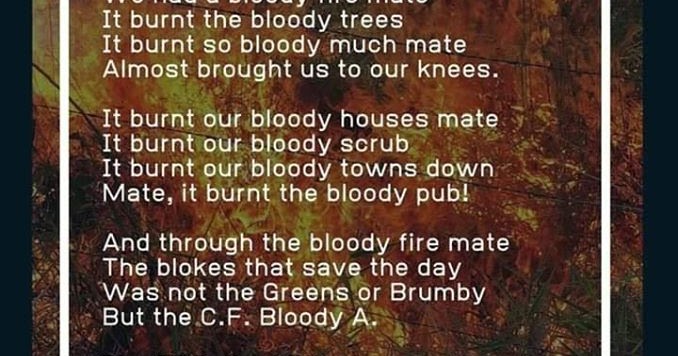 Bytes: More Bushfire Poetry