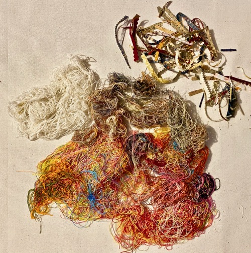 AMANDA'S BASKETS: THREAD SCRAP PROJECT