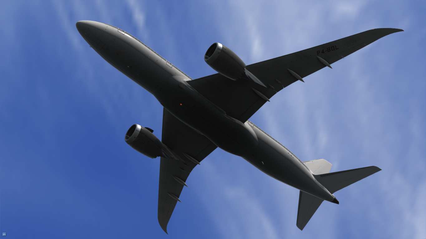 Texturas Brasileiras: Global Jet Luxembourg P4-BDL Boeing 787-8