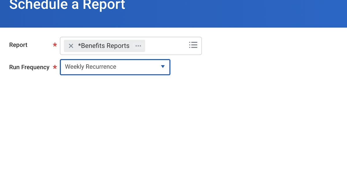 Workday Tricks Schedule Reports In Workday Workday Tricks Schedule Reports In Workday