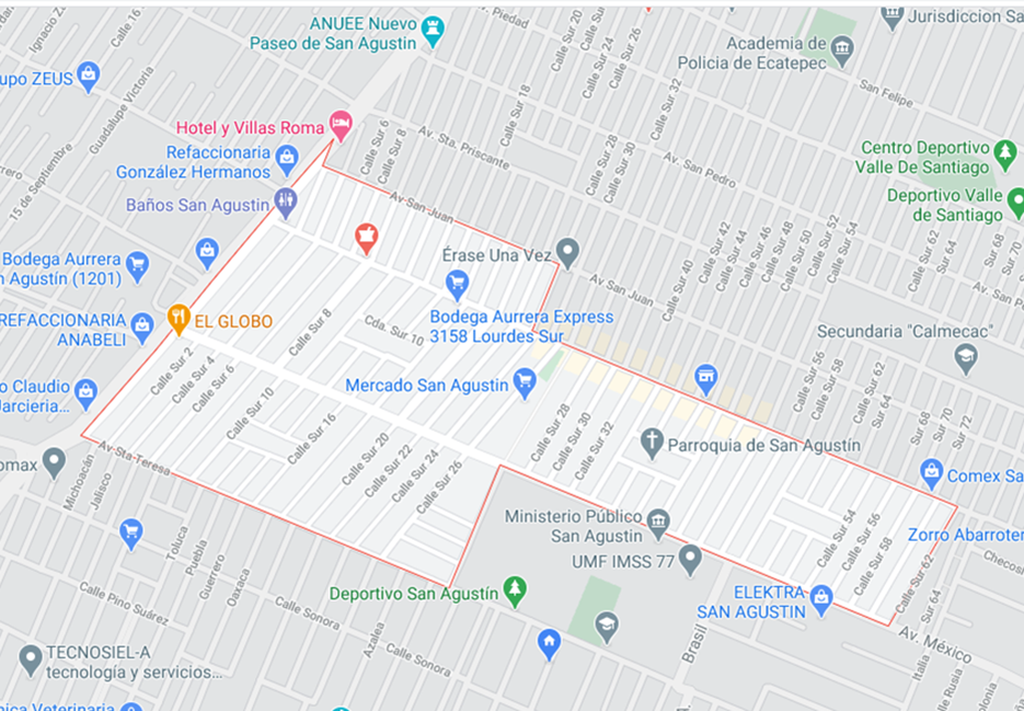 Manejo de agua en la Colonia Nuevo Paseo San Agustín, Ecatepec.