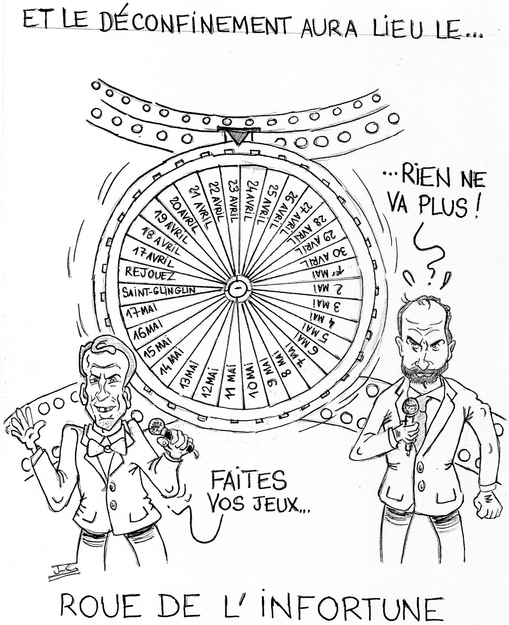 Humour de la semaine: Roue de l'infortune