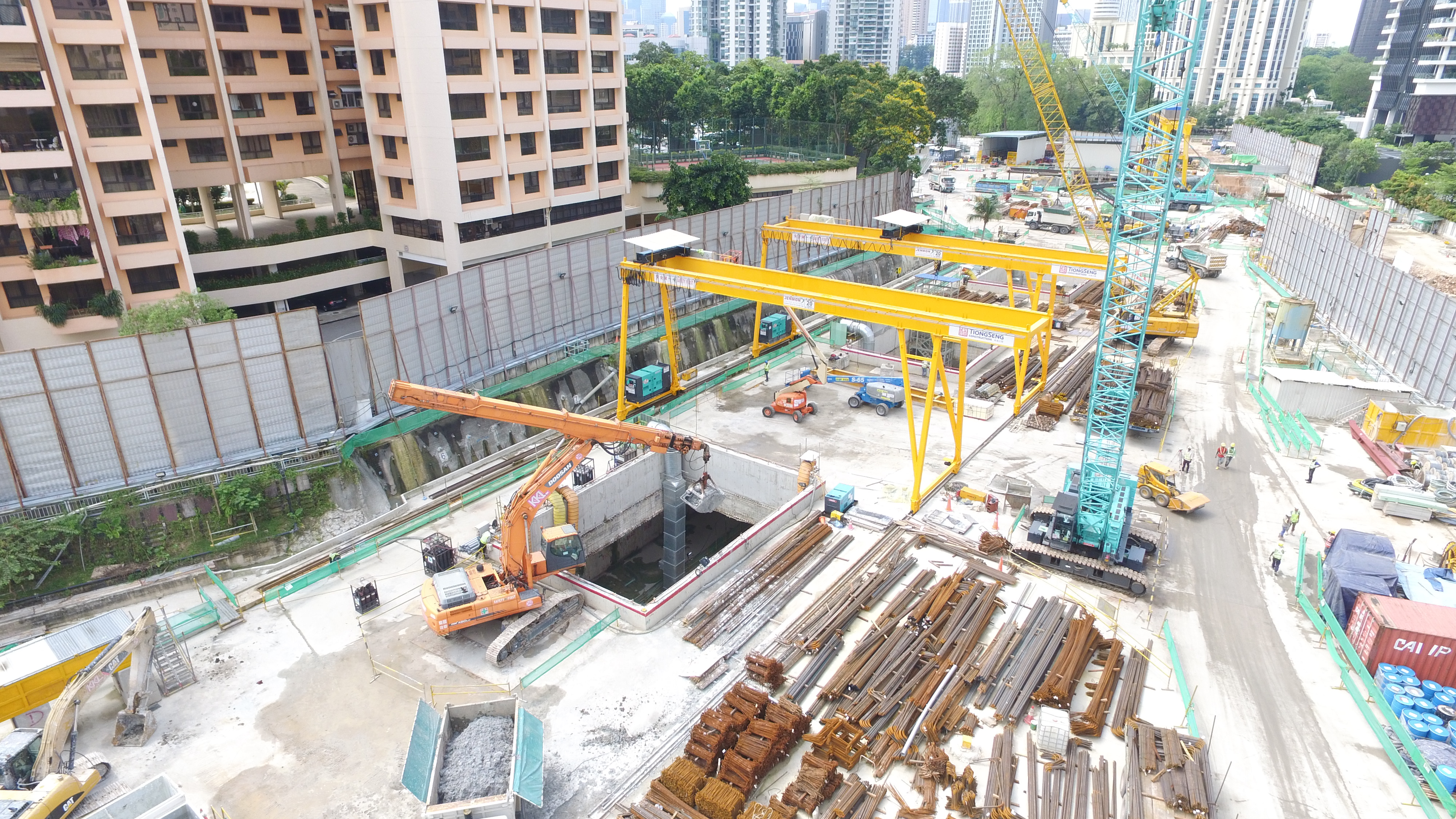 Thomson Line Construction: Great World Excavation (II)