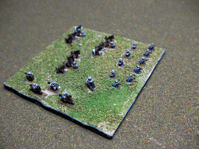 SteelonSandBlog: 3mm ACW: Quick Cavalry base update