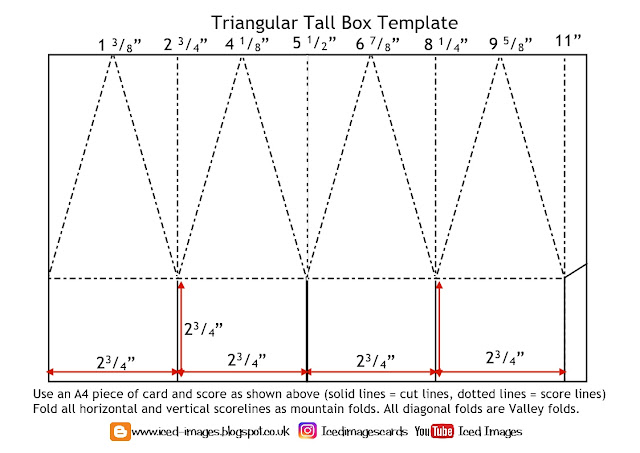 IcedImages: Triangular Gift Box