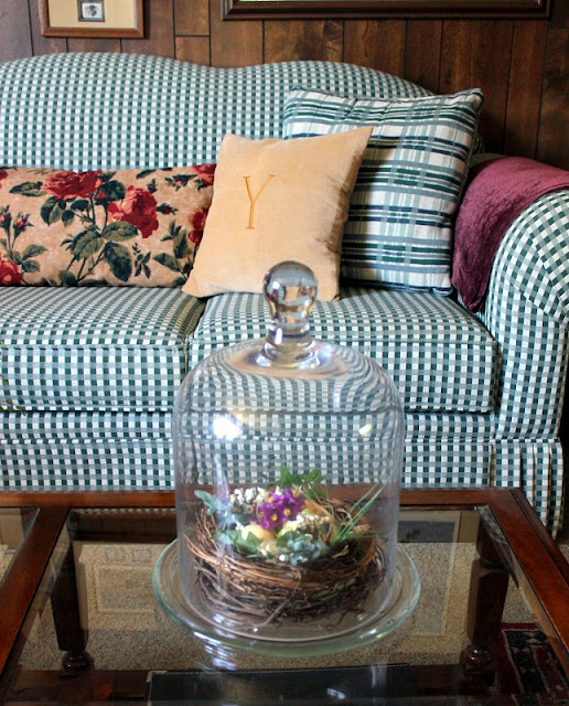 My Cozy Corner: A 'BIG' New Cloche for My Cozy Corner