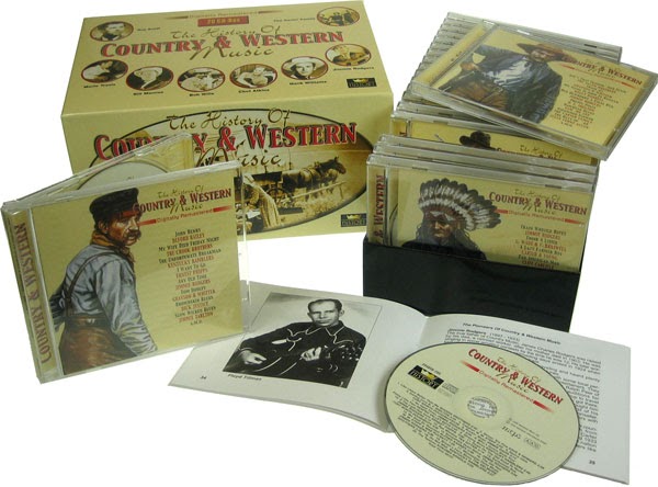 DOCUMENTALANDIA: V.A. - The History Of Country And Western Music [20 CD ...