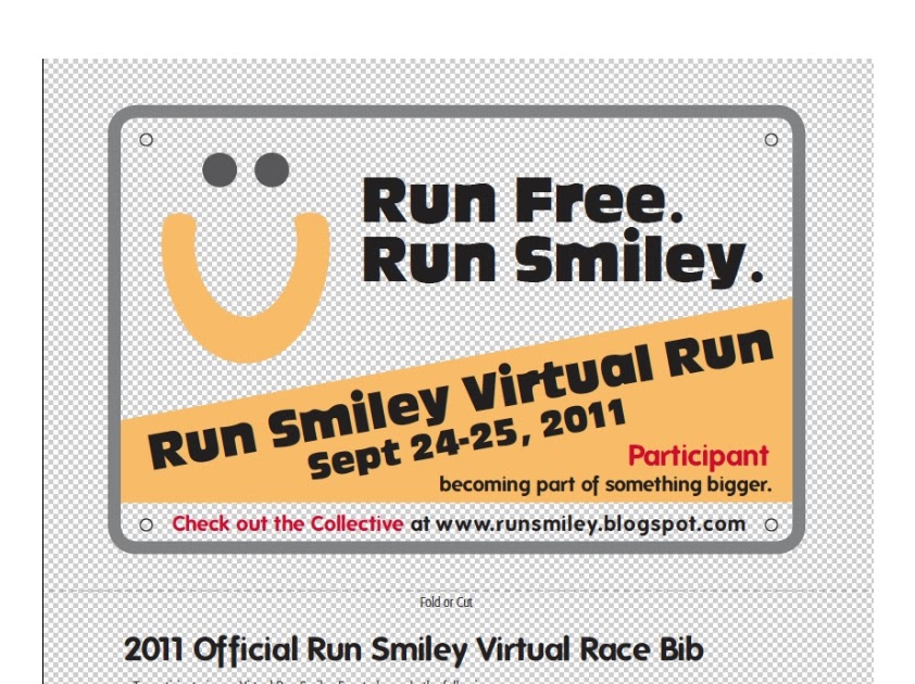 The Run Smiley Collective: Run :) Virtual Run