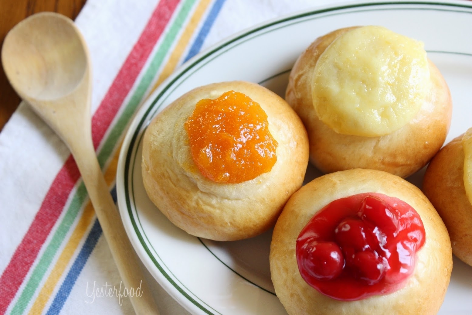 Yesterfood : Kolaches (Czech Sweet Buns)