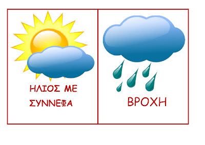 ...Το Νηπιαγωγείο μ' αρέσει πιο πολύ.: Τα ξωτικά μας λένε τον καιρό. ο ...