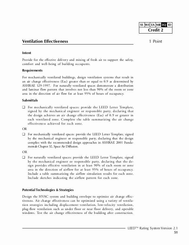 Leed Letter Template ~ Resume Letter