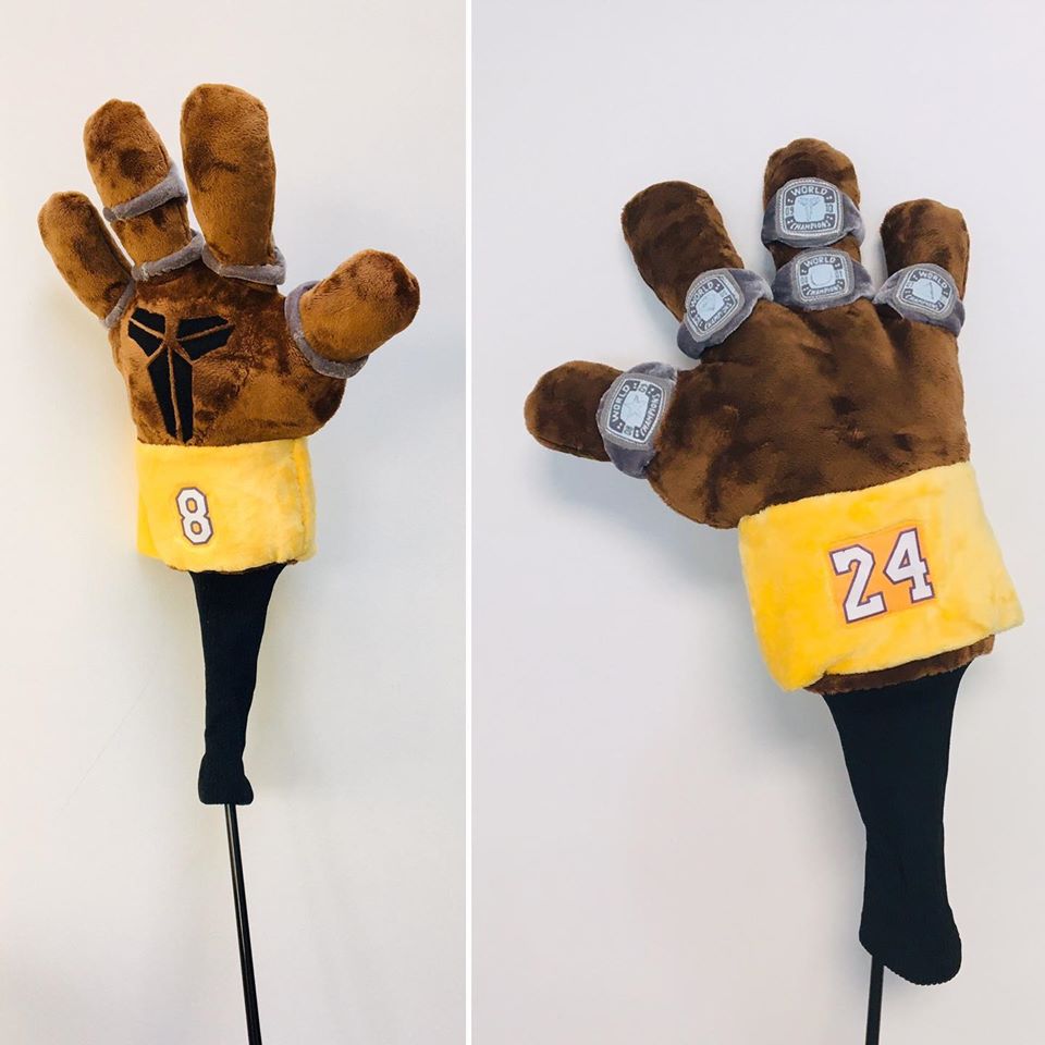 Custom Golf headcovers and puppets : Golf club headcover for a big fan ...