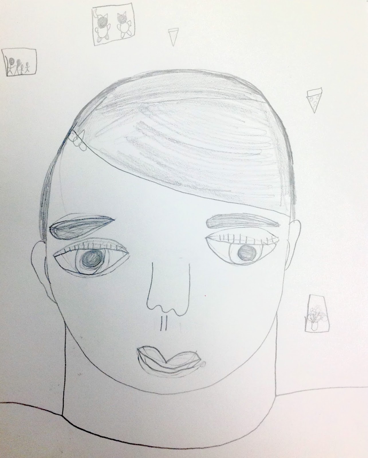Art With Mr. E: 1st Grade Self Portraits