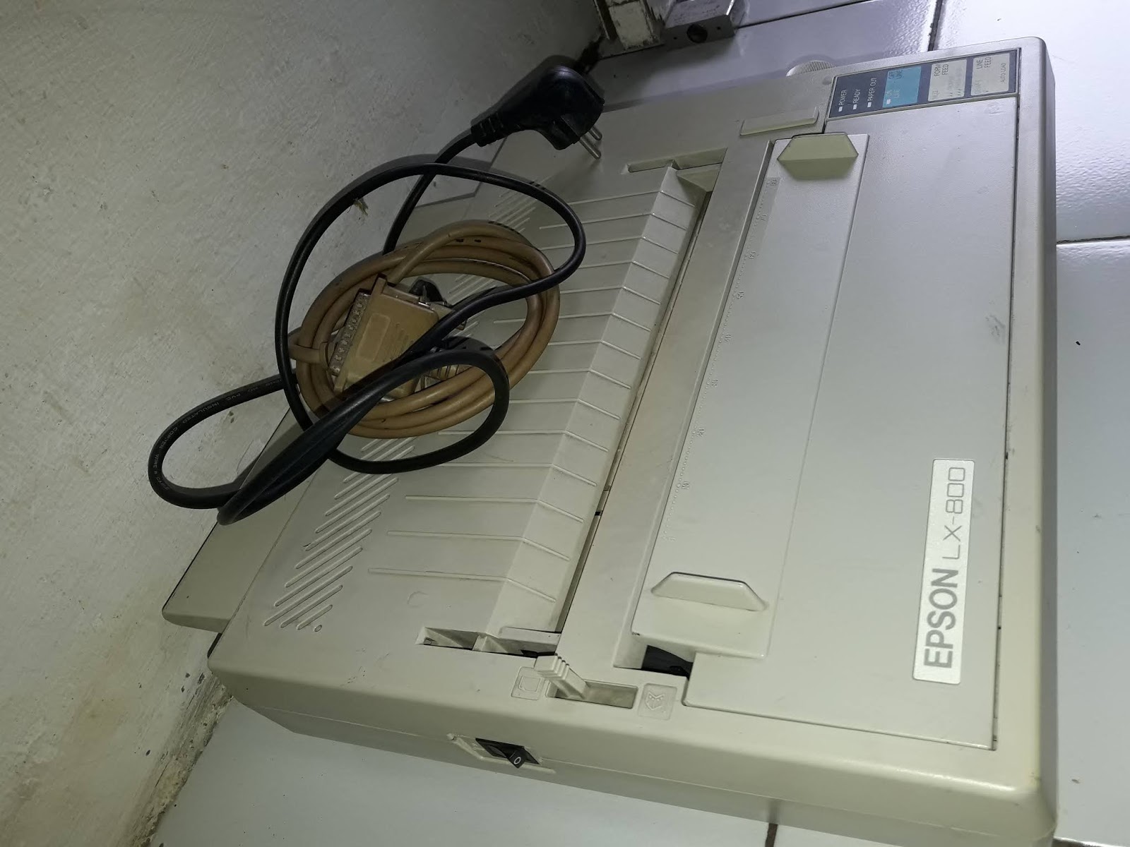 Toko Barang Bekas-ku: Printer Dotmatrix Epson LX-800 Bagus Normal