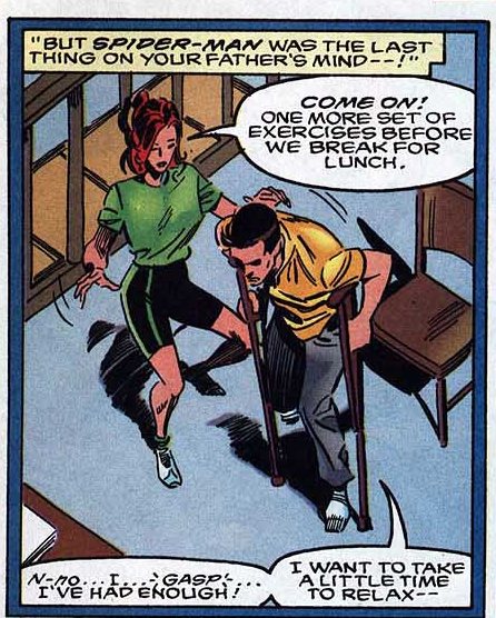A Comic Odyssey: Peter Parker's Lost Leg: The Physiological and ...