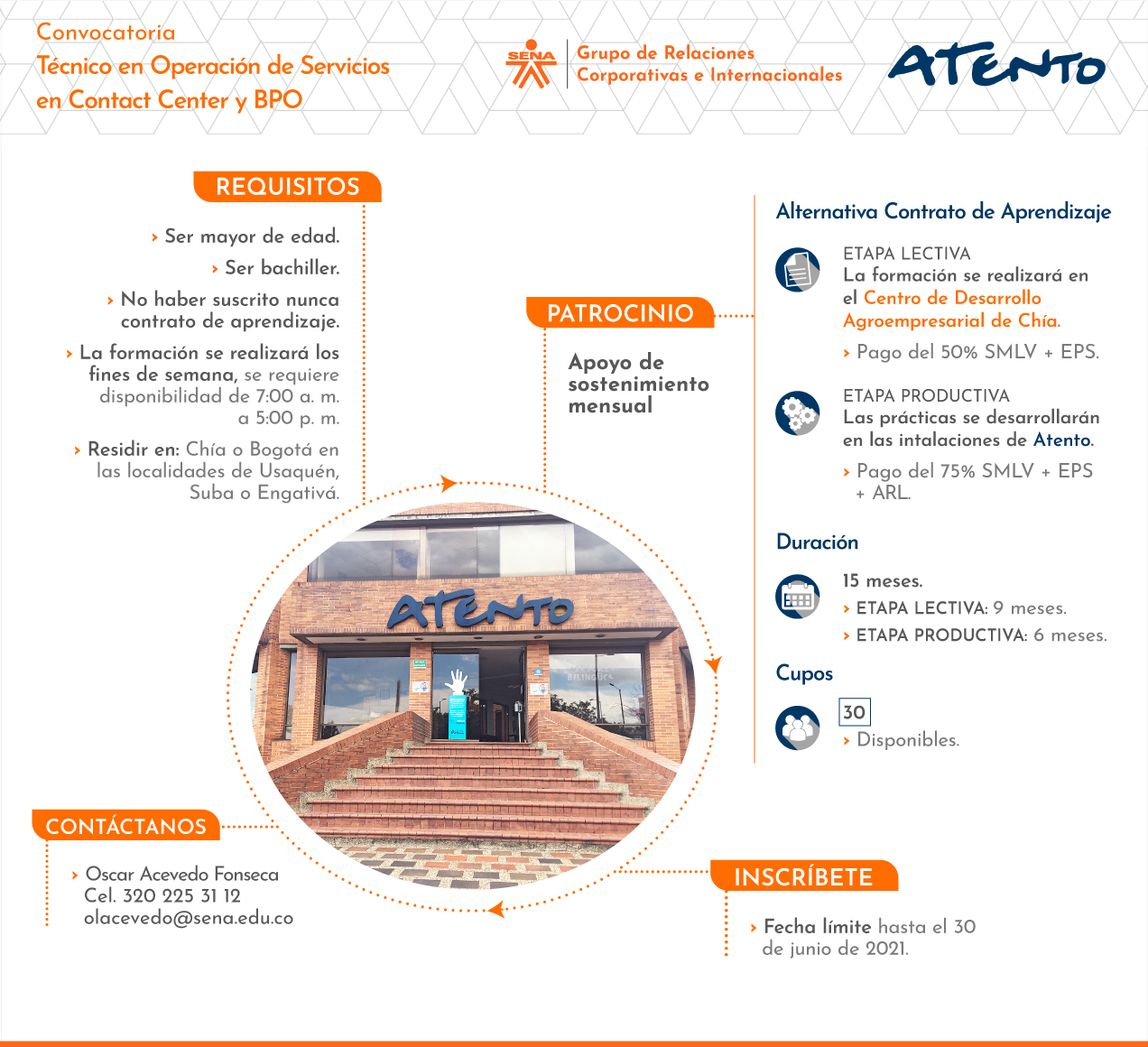 Chía - Centro de Desarrollo Agroempresarial: El SENA Chía y Atento ...