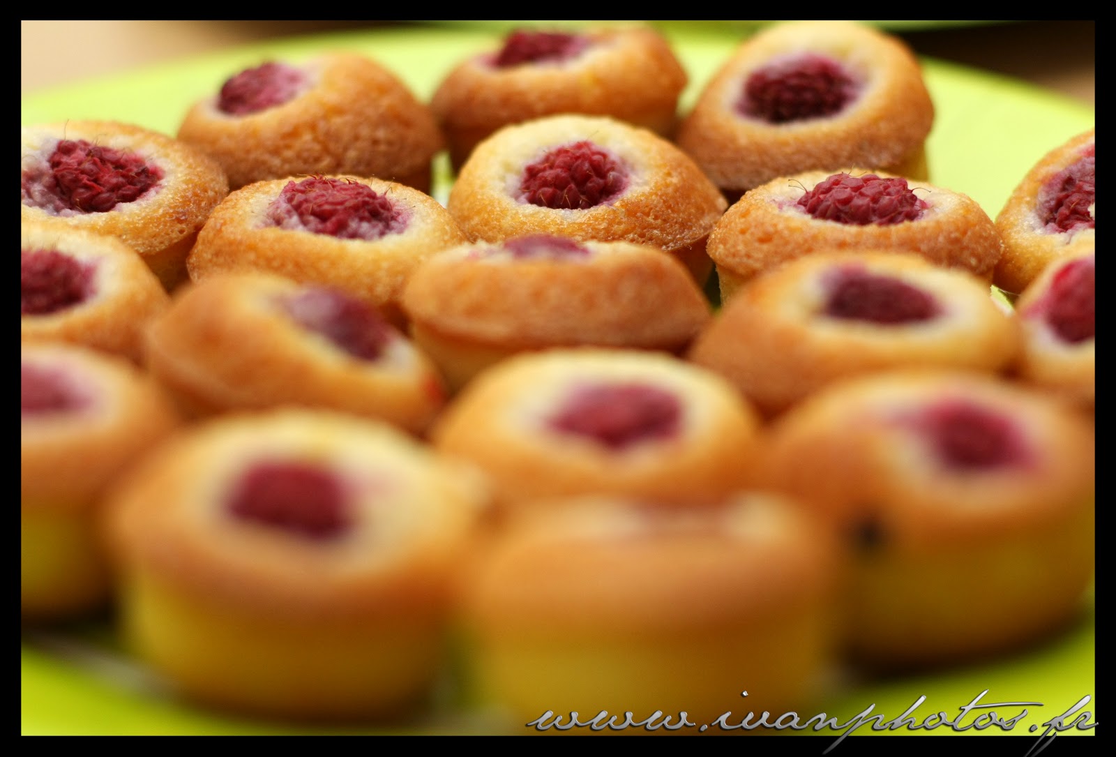 Steff'Cook: Mini financiers à la framboise