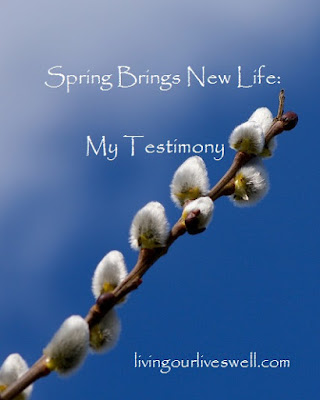 Living Our Lives Well: Spring Brings New Life: My Testimony