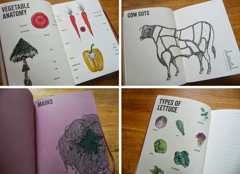 DESIGN: Illustrated Cooking Journal - The Graphic Foodie | Brighton ...