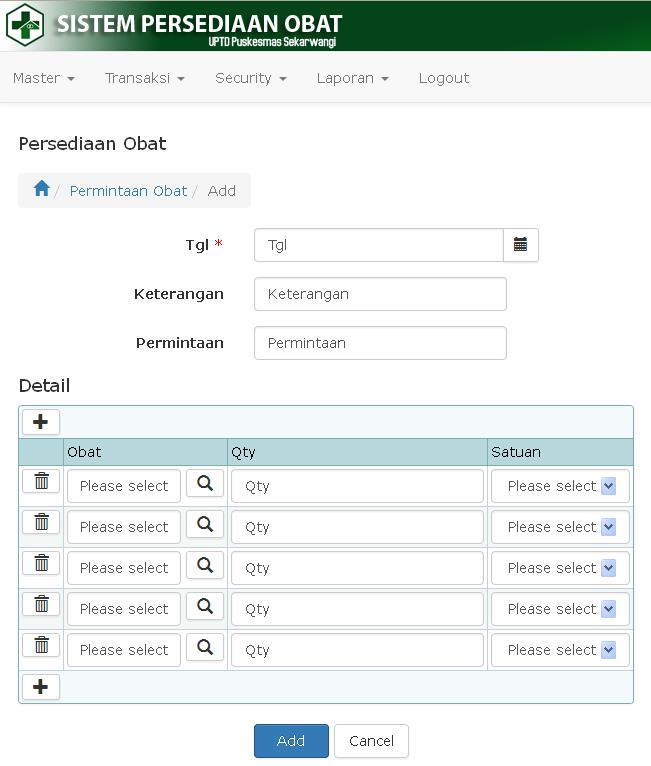Source Code Pengelolaan dan Persediaan Data Obat berbasis WEB ...