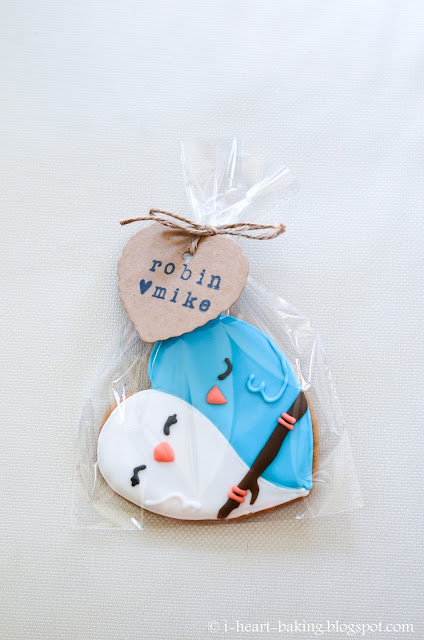 i heart baking!: lovebird cookies
