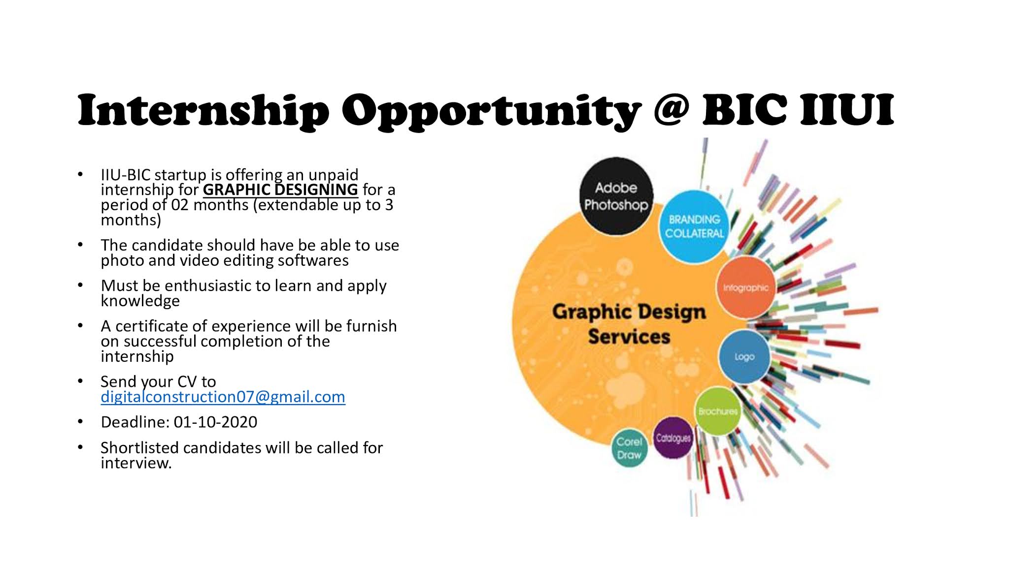 Internship Opportunity - IIUI Alumni Office