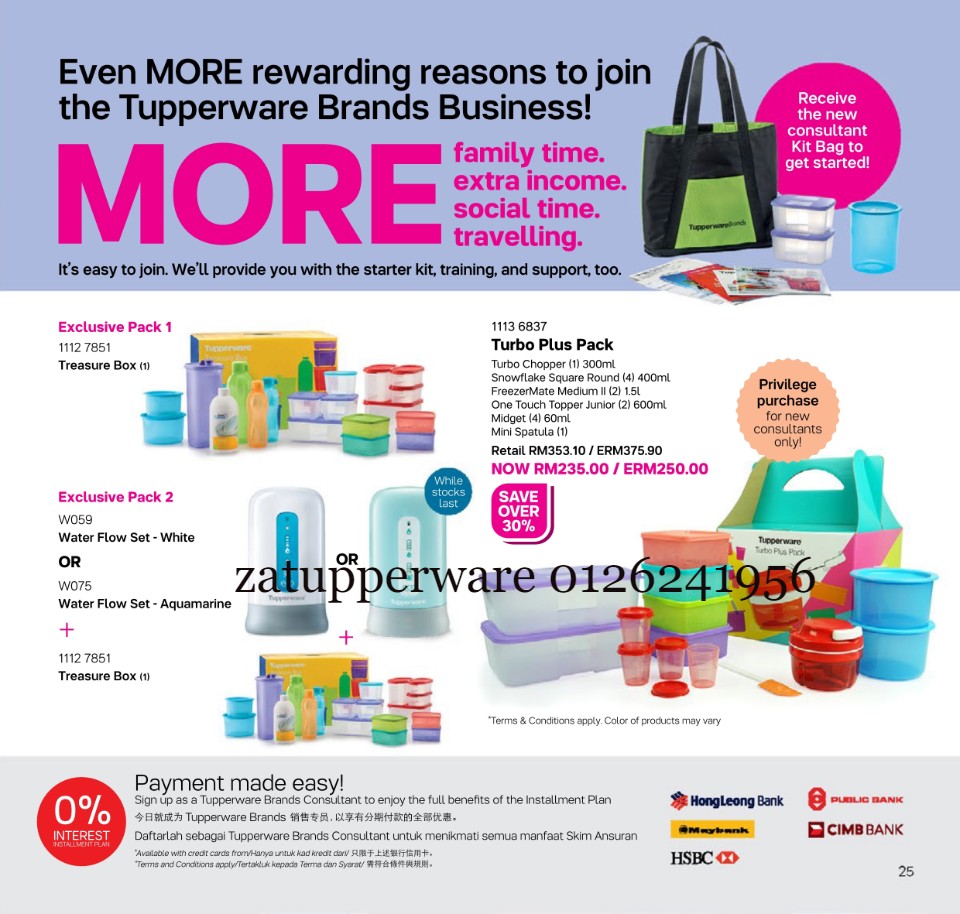 Za Tupperware Malaysia : Catalog 1st October - 31st October 2020