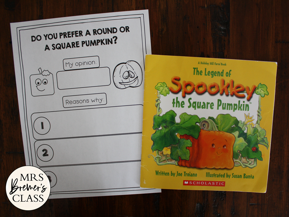 Spookley the Square Pumpkin | Fall Book Activities and Craftivity for ...