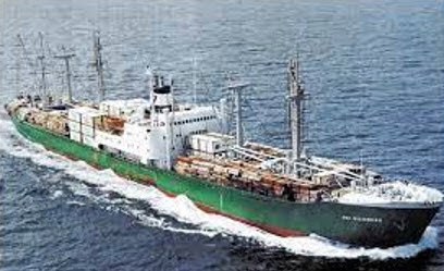 'ZIEN EN WETEN': RICKMERS LINE. (DUITSLAND)