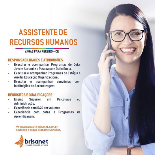 ASSISTENTE DE RECURSOS HUMANOS