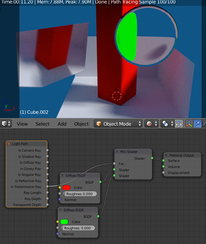 Blender 2.72 Cycles : Light Path 節點