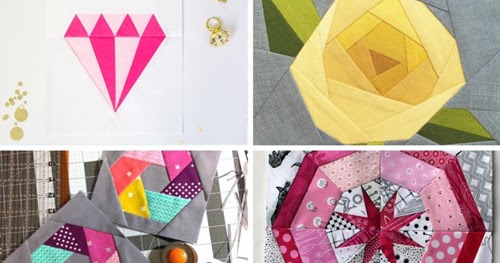 Beautiful Skills - Crochet Knitting Quilting : 10 Modern Foundation Paper Piecing Patterns to Make