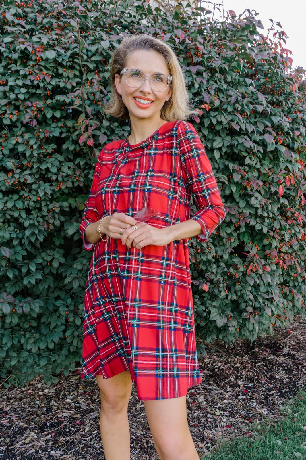 More Than a Grinch: One Holiday Plaid Dress: Three Ways — The Yellow ...