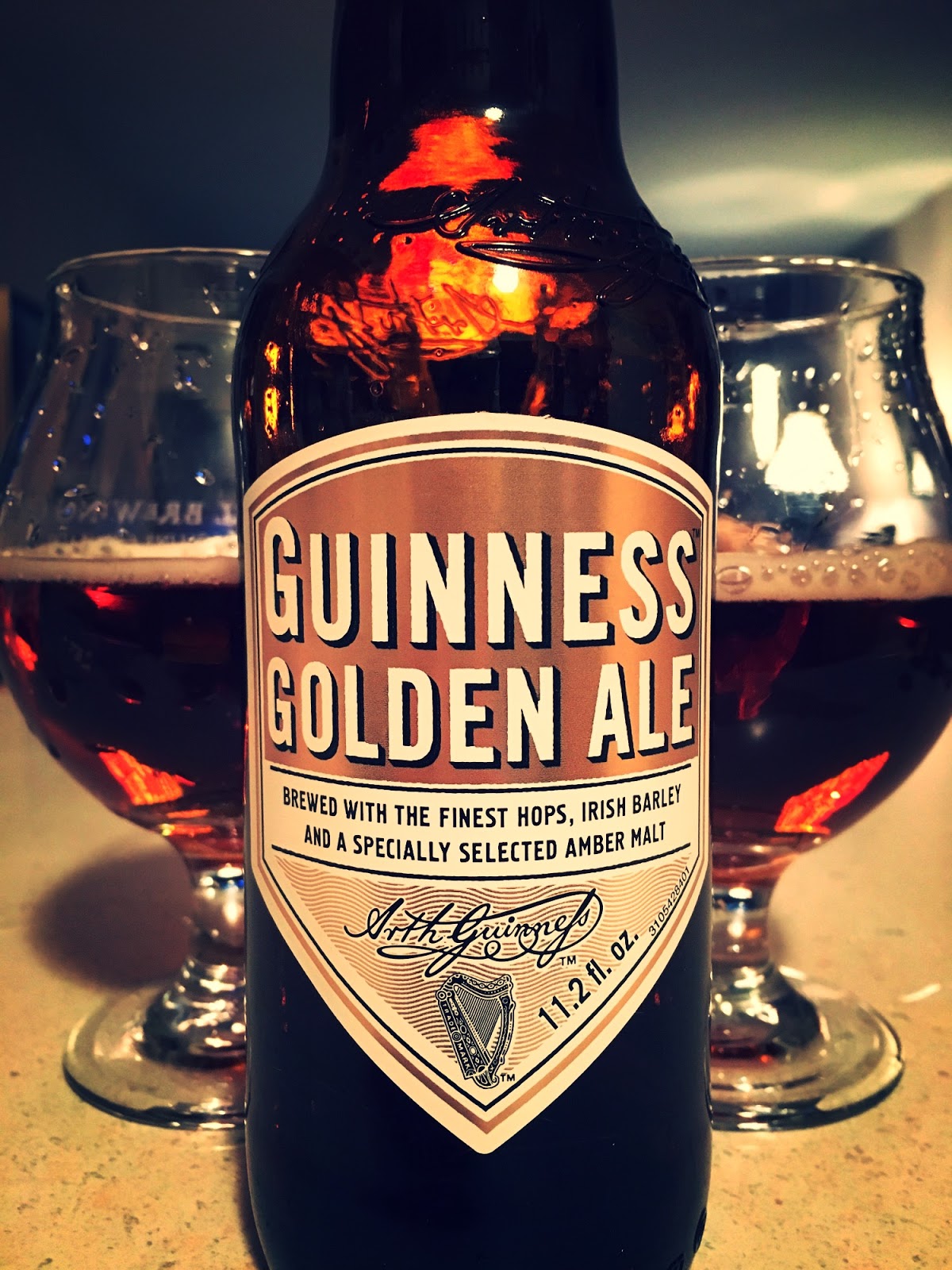 A Crafty Look: Beer Blog: Guinness Golden Ale, Rye Pale Ale & Milk ...