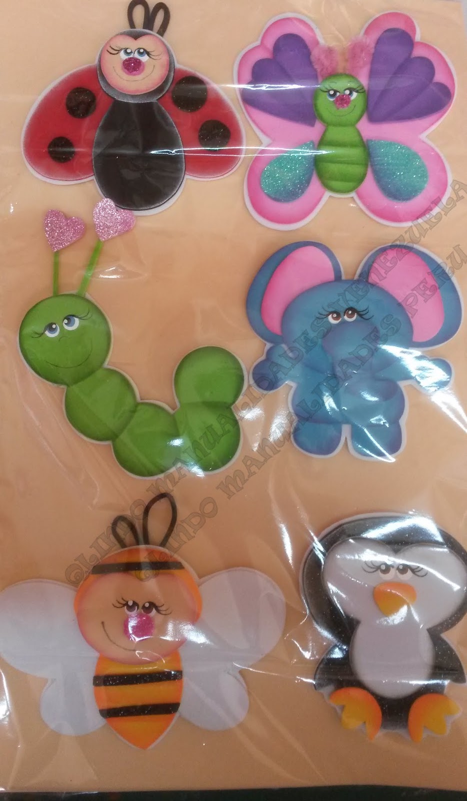 Solapines "Animalitos Divertidos"