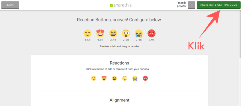Cara Membuat Emoticon Reaction Pada Postingan Blog