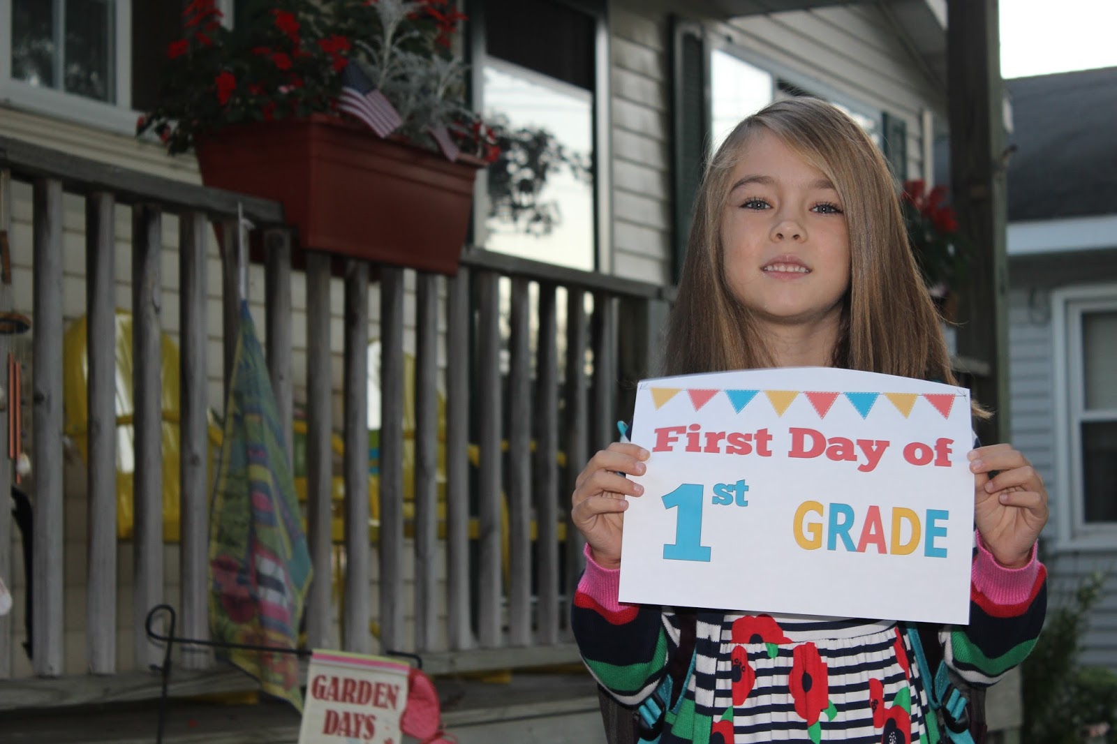 First Day Of FIRST Grade! - Three Sisters and Us