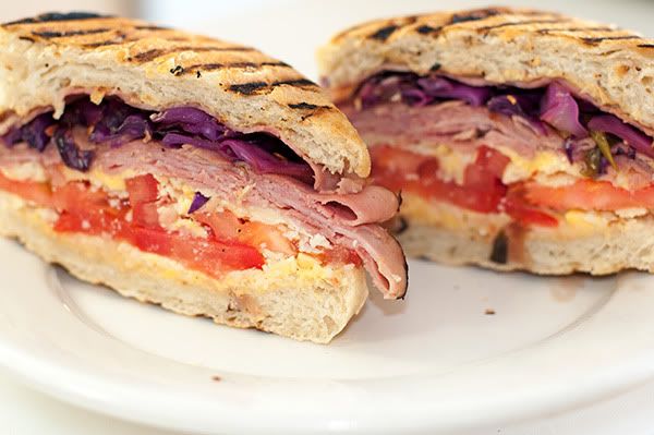 Things wot I Made Then Ate: Pressed ham sandwich