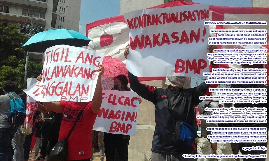 Panitikang Manggagawa Dinggin Ang Panawagan Ng Manggagawa