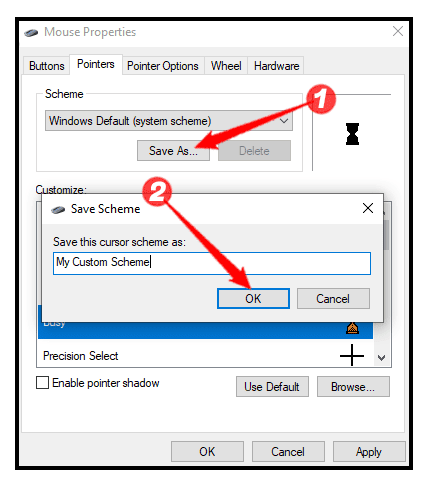 How to Change Cursors Themes On Windows 10 | How To Change Cursor Style ...
