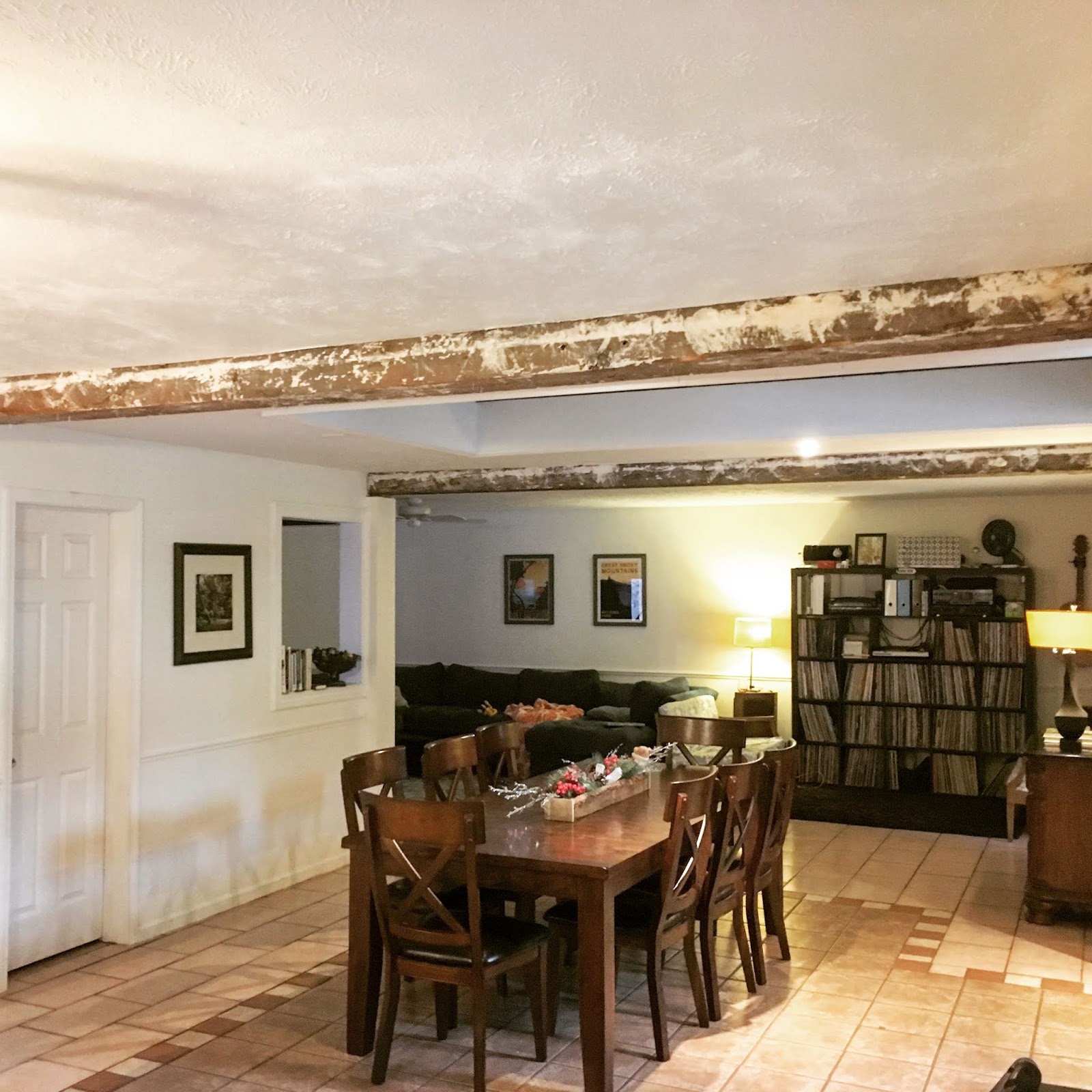 Revealing & Refurbishing Hidden Barn Beams | The Wolven House Project